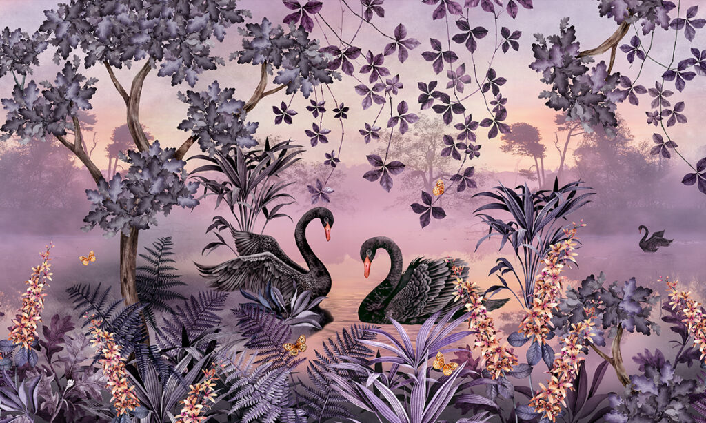Hand painted wall murals | Feature wall murals | Avalana Design